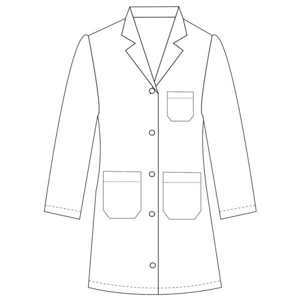 Lab coats for professionals—medical, science & technical use.