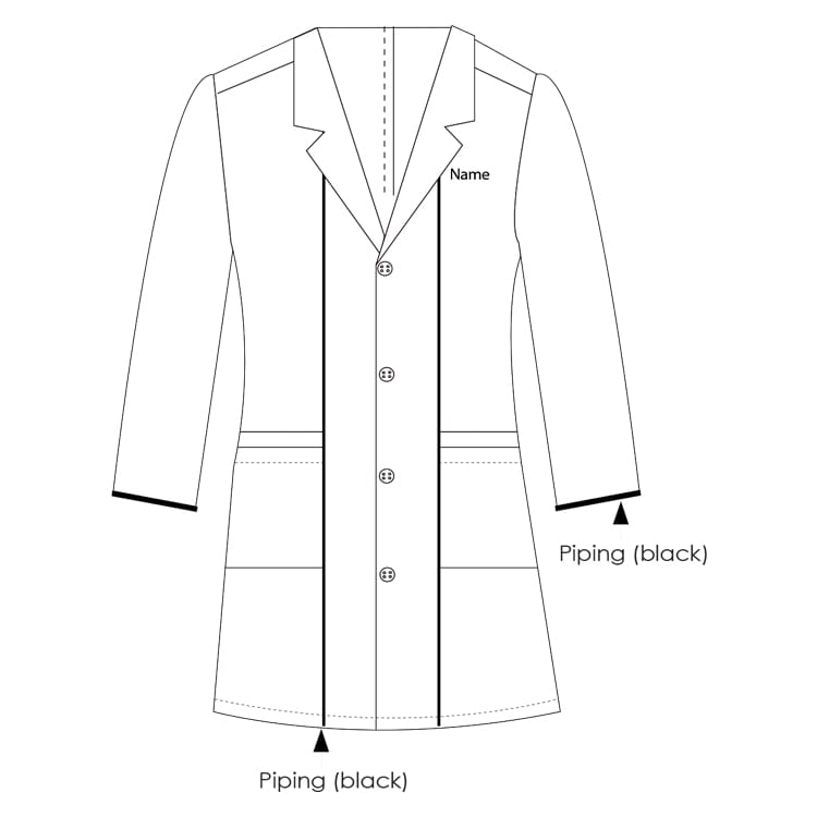 Lab coats for professionals—medical, science & technical use.