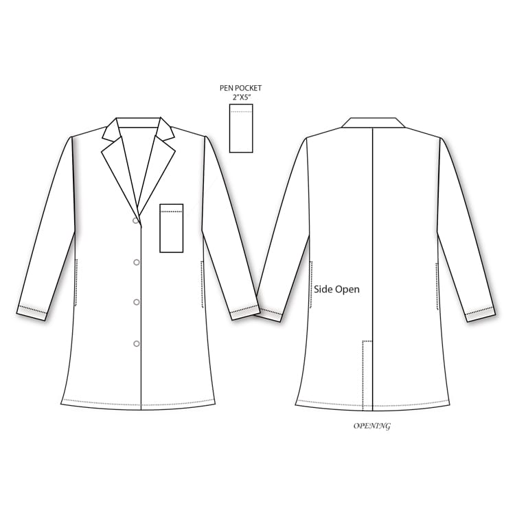 Lab Coat (RKUMDC009) - RK Uniforms