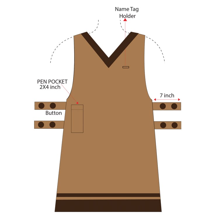 Apron (RKUA002) - RK Uniforms