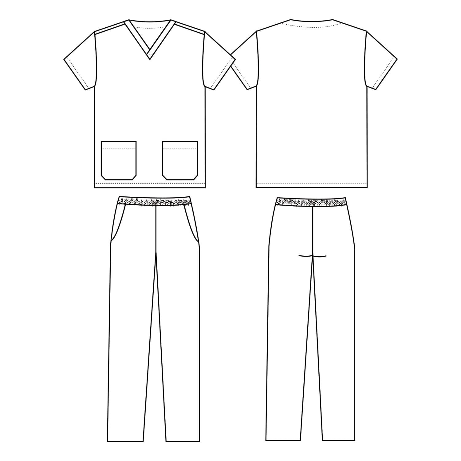 Scrub Suit (RKUMDC020) - RK Uniforms